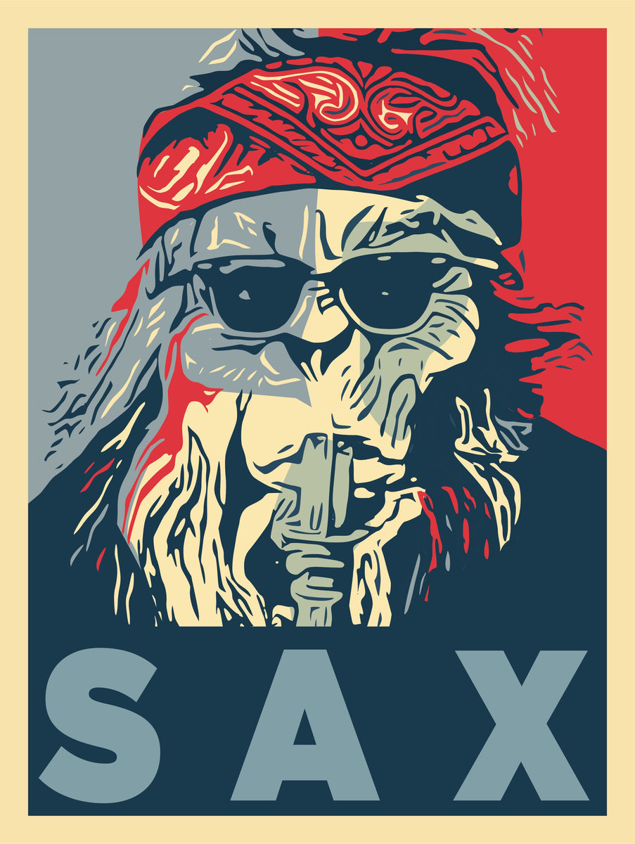 Stickers & Posters – Saxsquatch